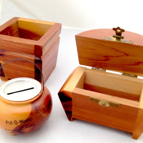 Painted Cedar Chest - Etsy