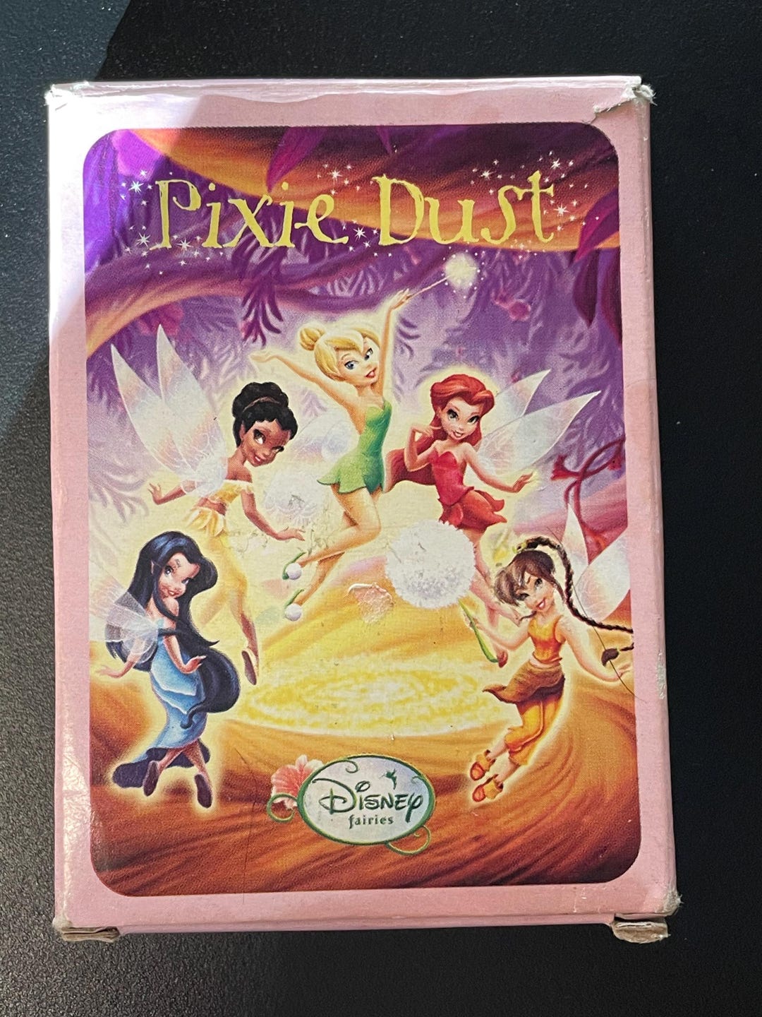 Disney Fairies Pixie Dust Card Game - Matching Shapes Colors Characters Tinkerbell Silvermist ...