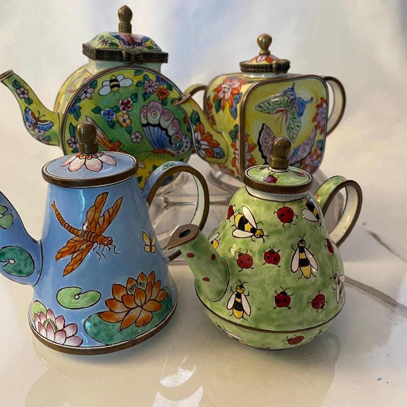 Miniature Tea Pot - Etsy