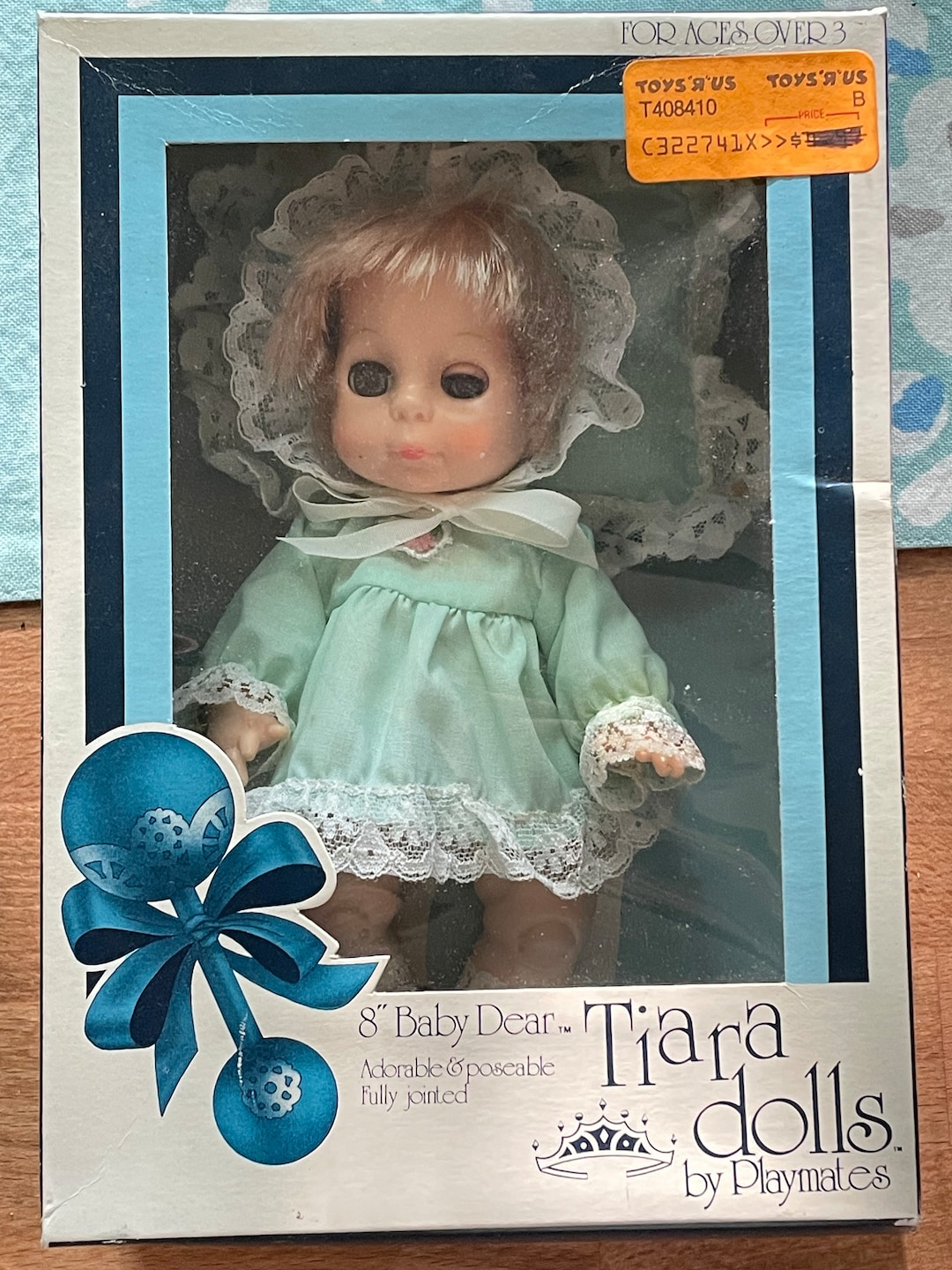 Vintage 1980s 1981 8" Tall Baby Dear Tiara Dolls by Playmates Adorable ...