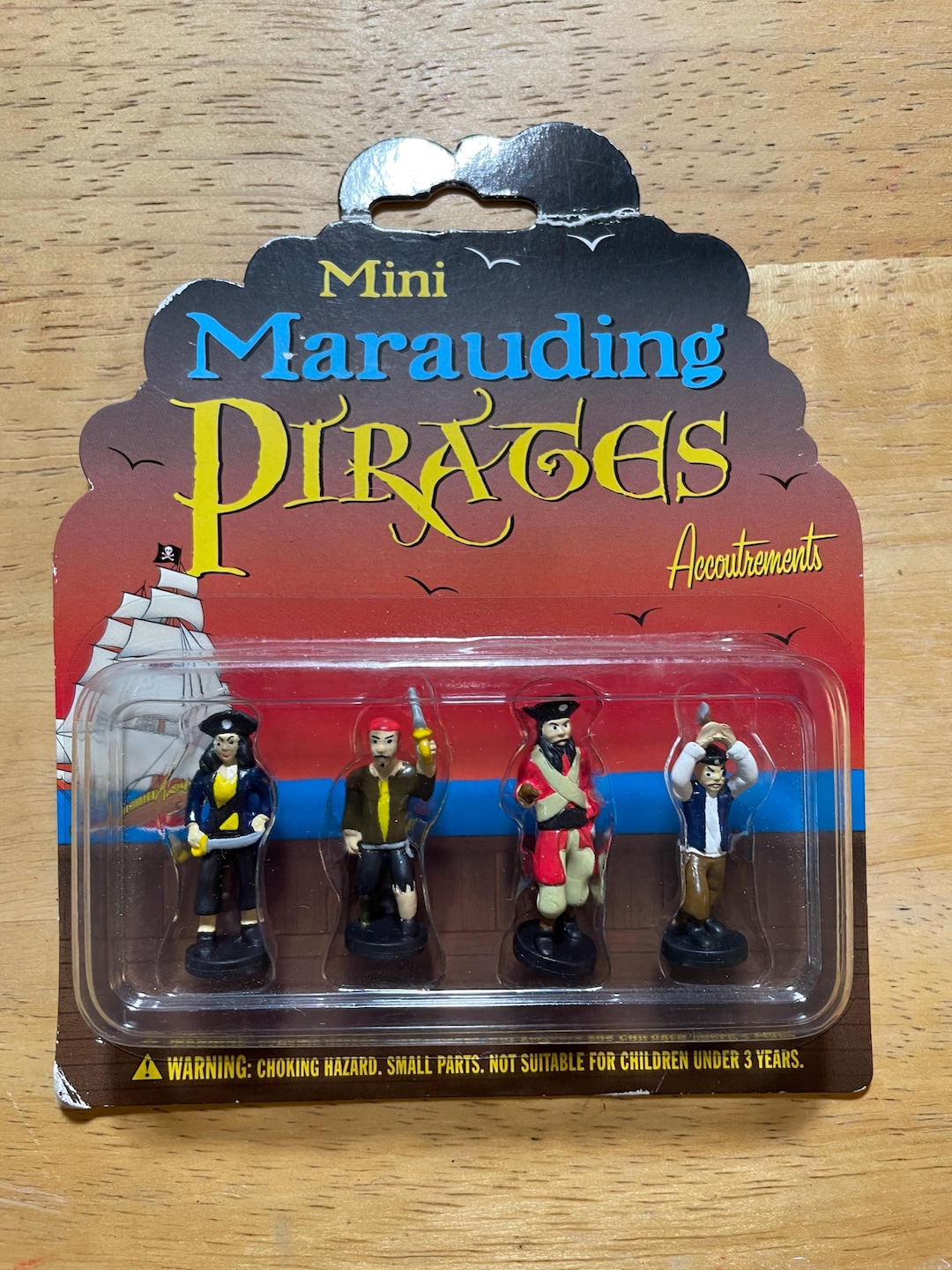Vintage 2000s Mini Marauding Pirates Accoutrements 1.75" Tall NOS NIB ...