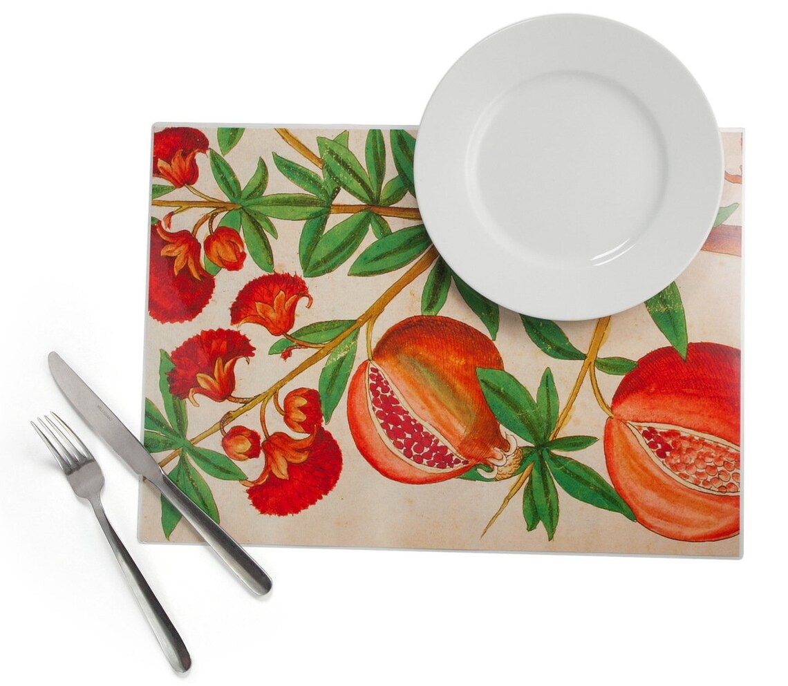 Rosh Hashanah Jewish New Year Pomegranate Design Plastic - Etsy