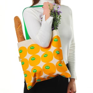 Jaffa Oranges of Israel Design Canvas Tote Bag - Etsy
