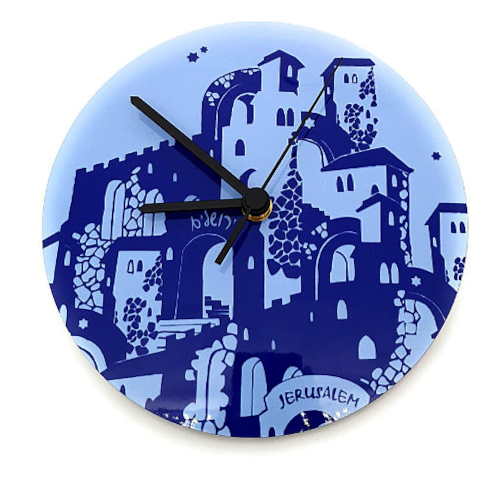 Jerusalem Silhouette Wall Clock - Etsy