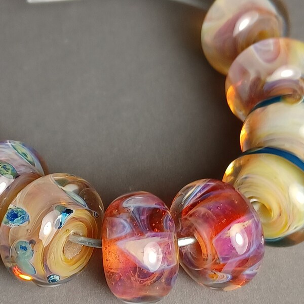 Lampwork Beads Set - Etsy