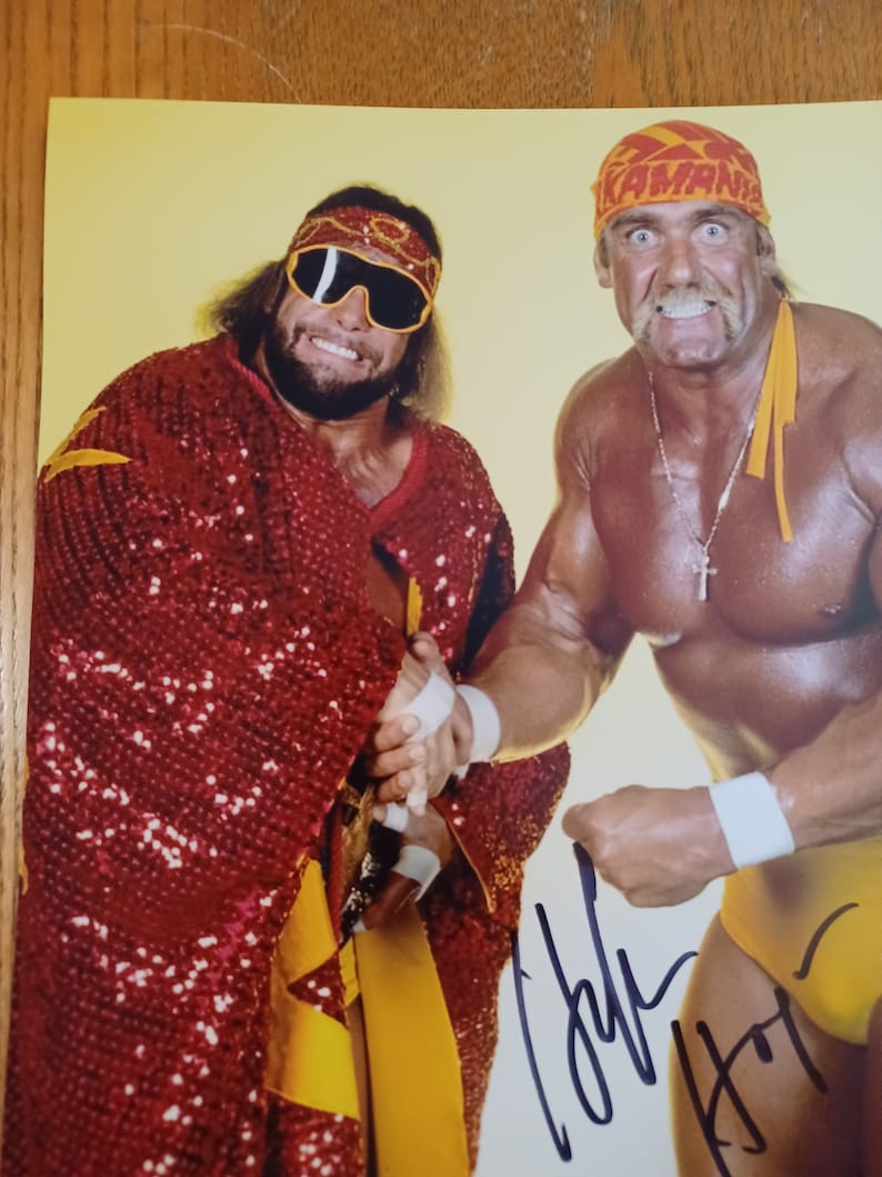 Hulk Hogan Signed Autograph 8x10 Photo With COA - Etsy