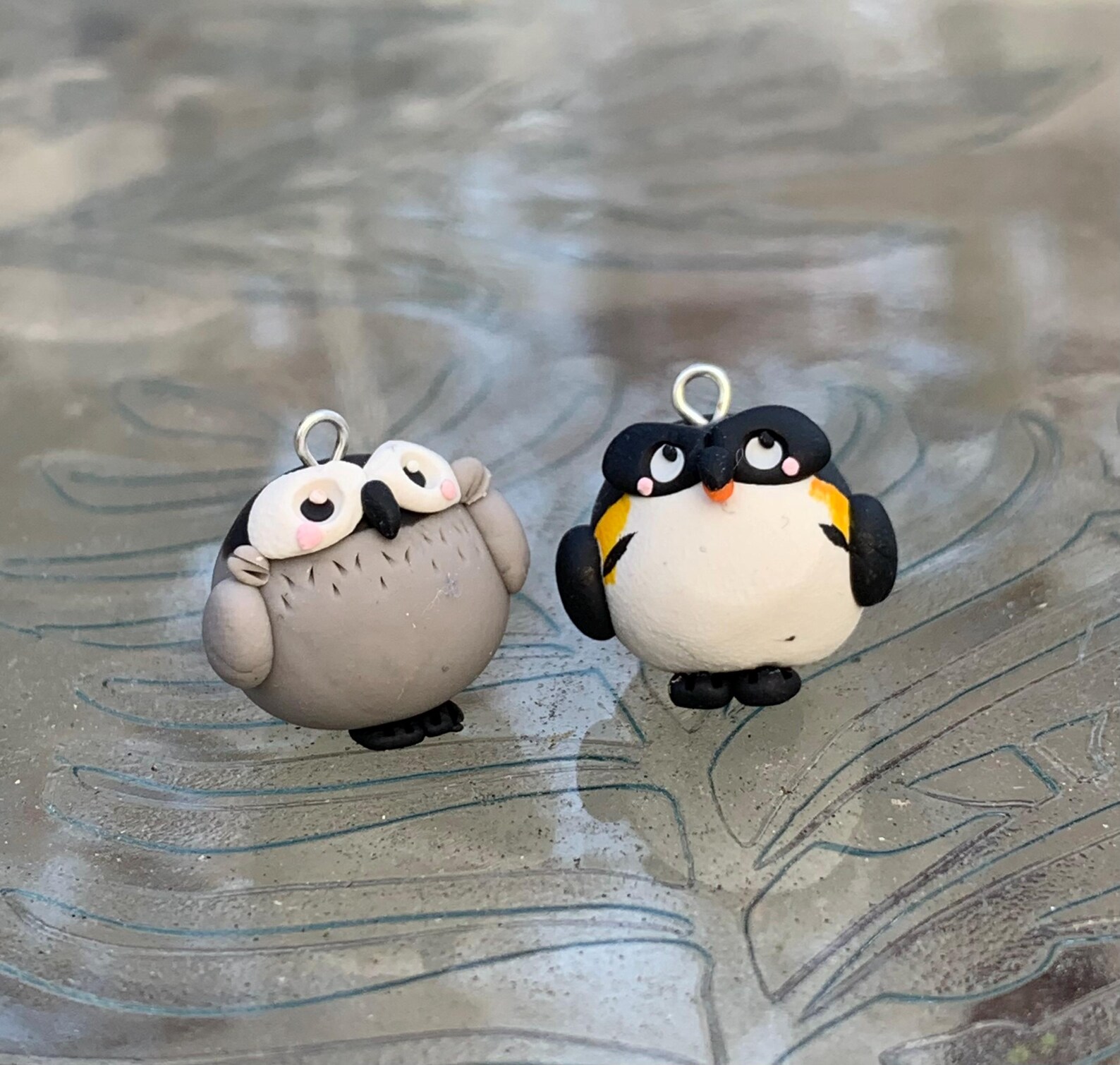 Emperor Penguin Keychain - Etsy