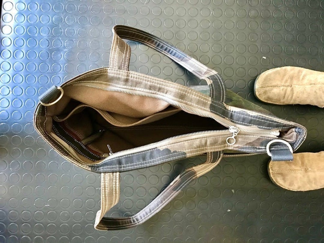 ZIPPER UPGRADE for Waxed Canvas Bag ,tote Bag or Pleated Stockholm ...