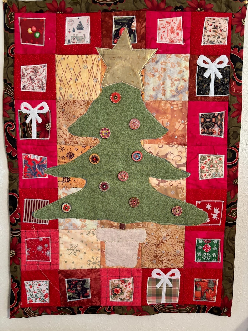Christmas Tree Wall Art - Etsy