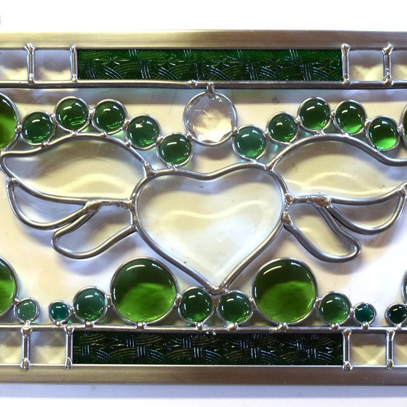 Beveled Glass Heart - Etsy