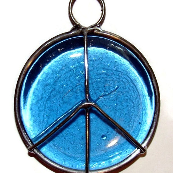 Peace Sign Stained Glass - Etsy