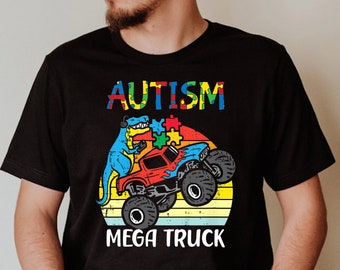 Autism Monster Truck - Etsy