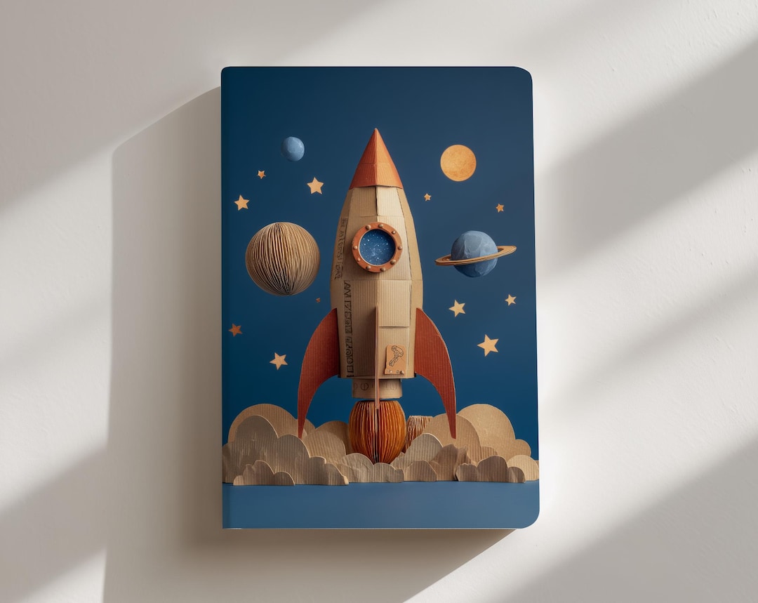 Rocket - Physical Notebook - Etsy