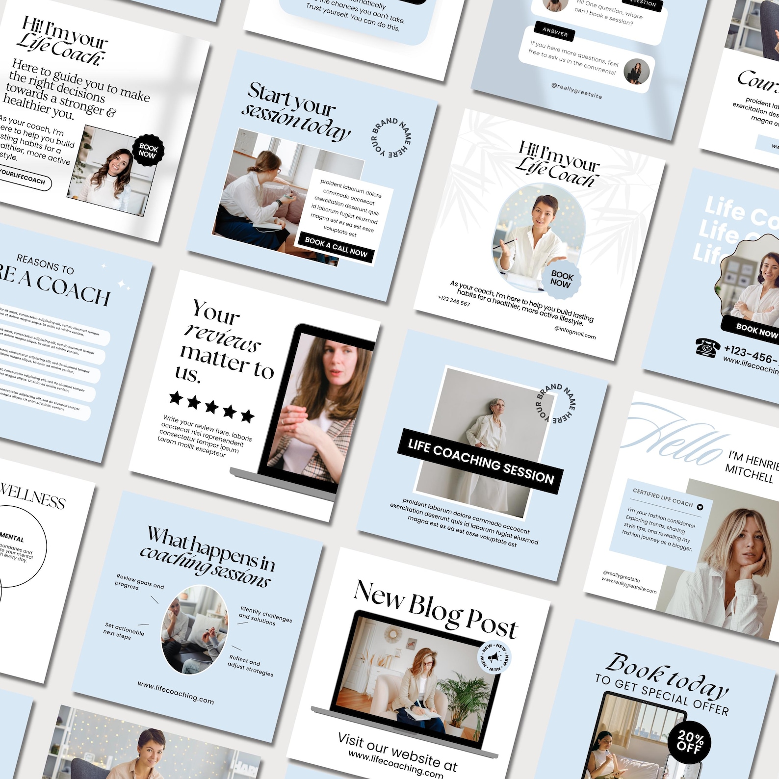 Coaching Instagram Post Template | Coach Social Media |life Coach ...