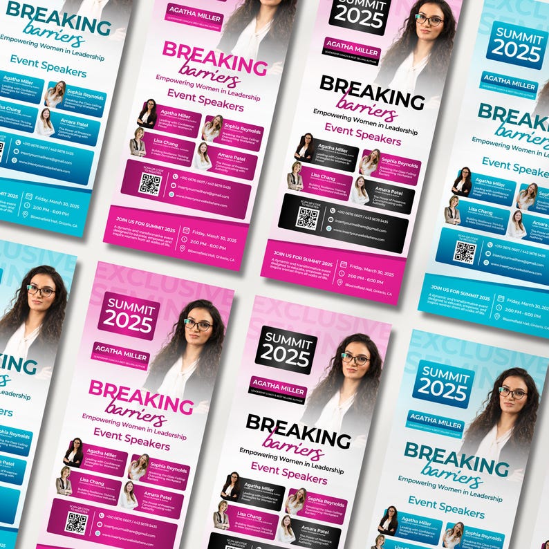 Custom Event Retractable Banner Template - DIY Design for Business ...