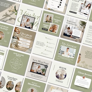 Mindset Coach Instagram Templates | Life Coach Templates | Mindset ...