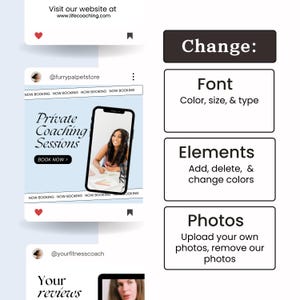 Coaching Instagram Post Template | Coach Social Media |life Coach ...