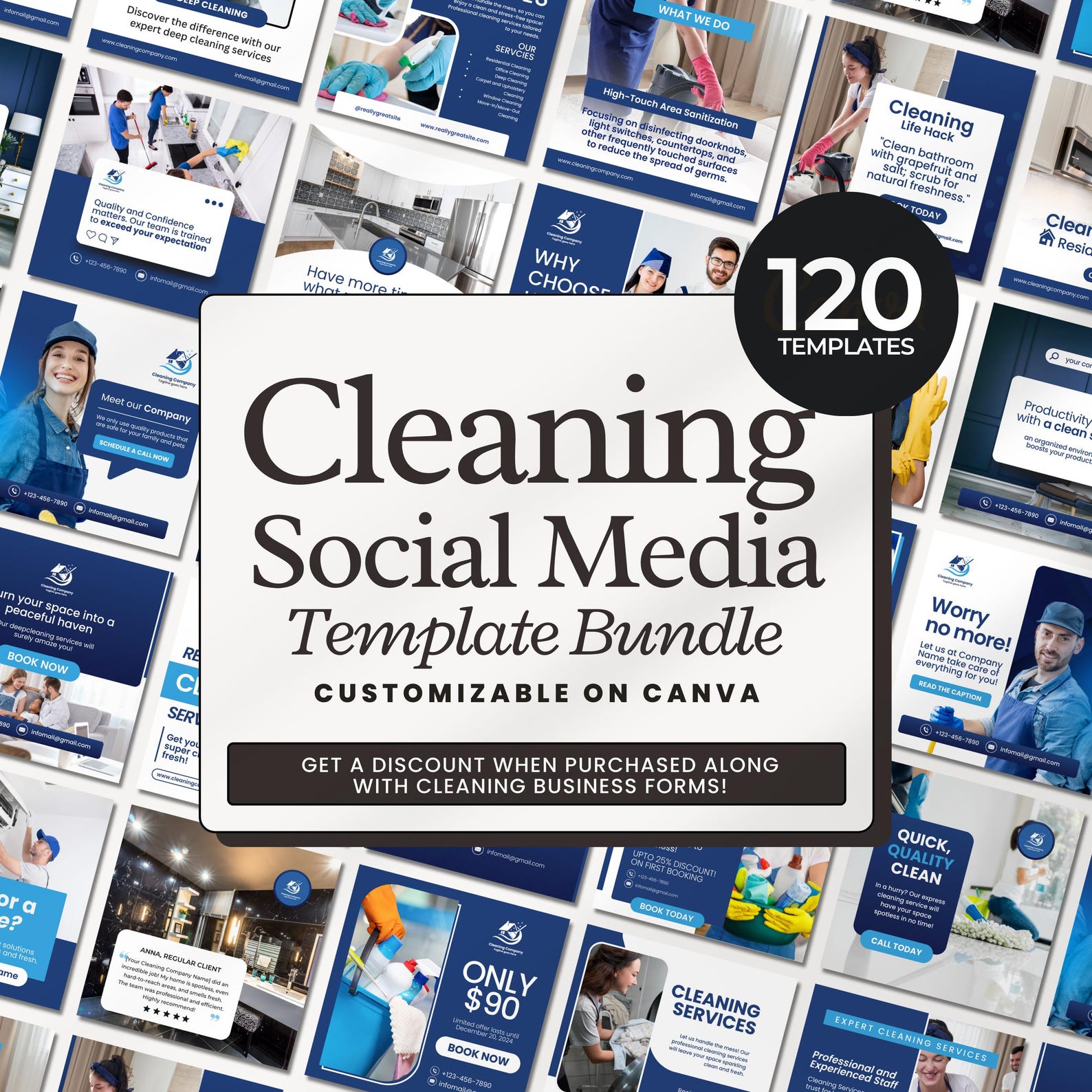 Cleaning Business Instagram Templates | Cleaning Service Instagram Post ...