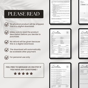 Counseling Forms Bundle, Mental Health Client Intake, Informed Consent ...