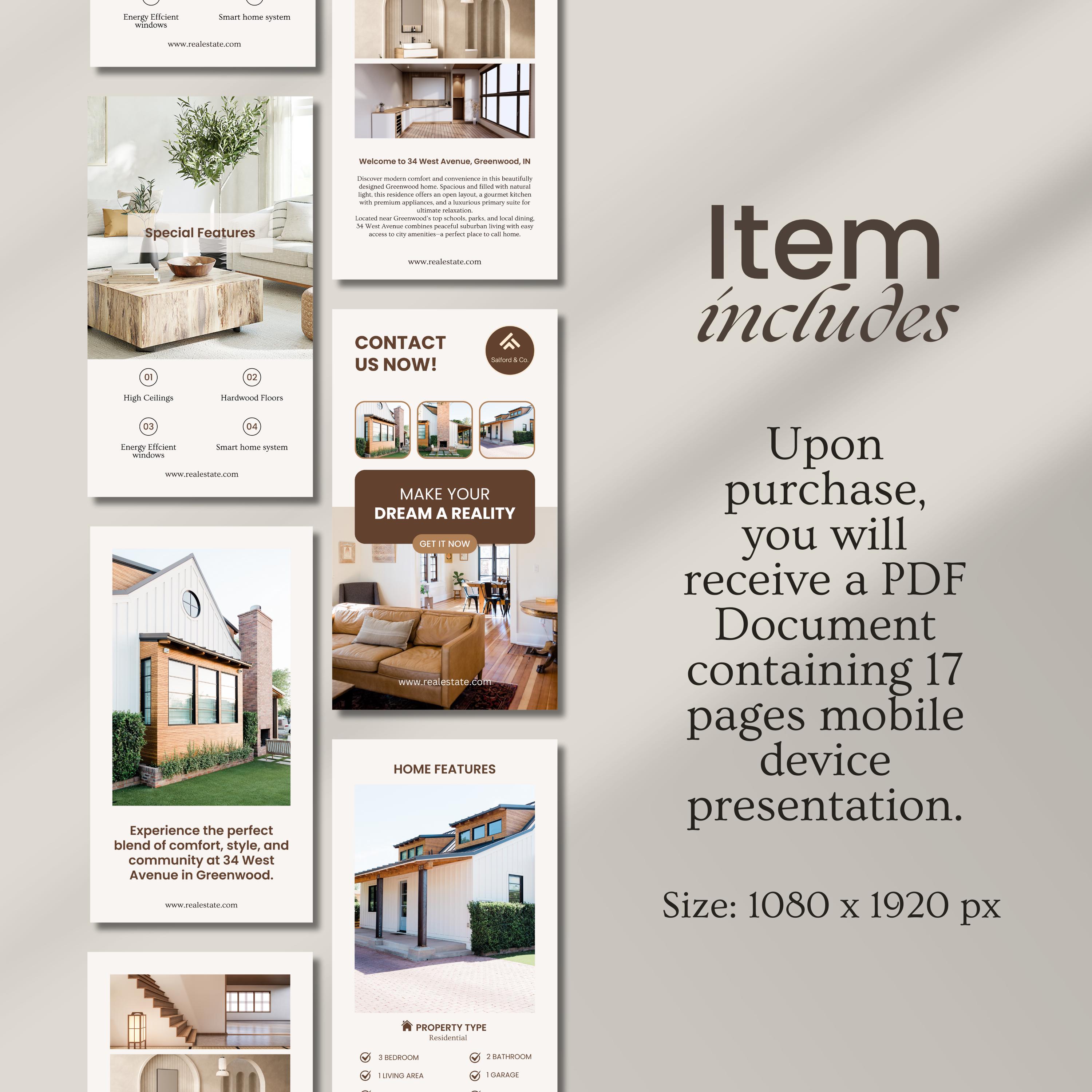 Real Estate Brochure | Property Brochure | Open House Brochure | for ...