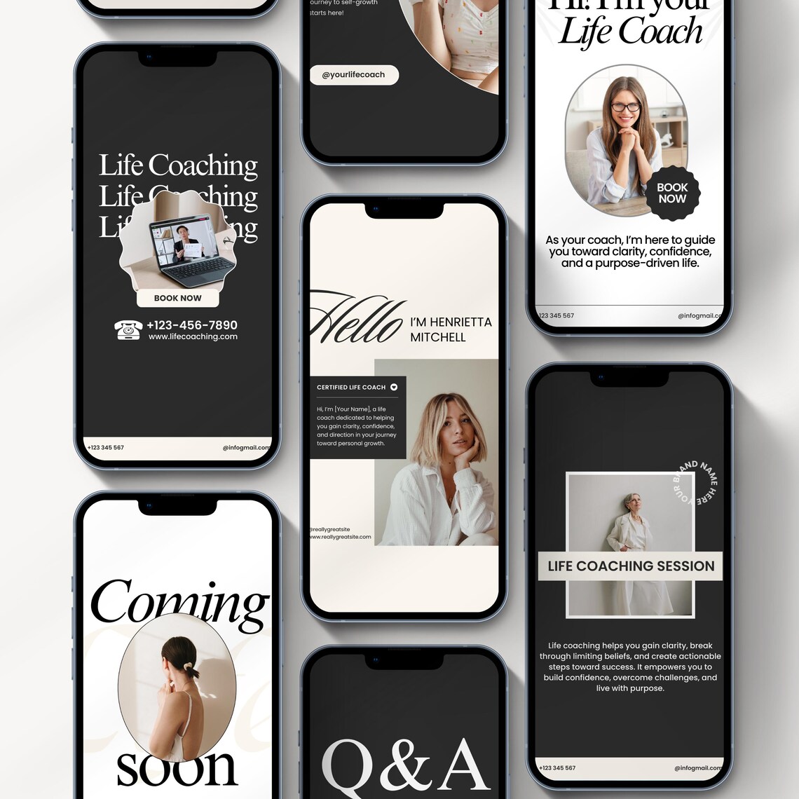 Coaching Instagram Post Template | Coach Social Media |life Coach ...