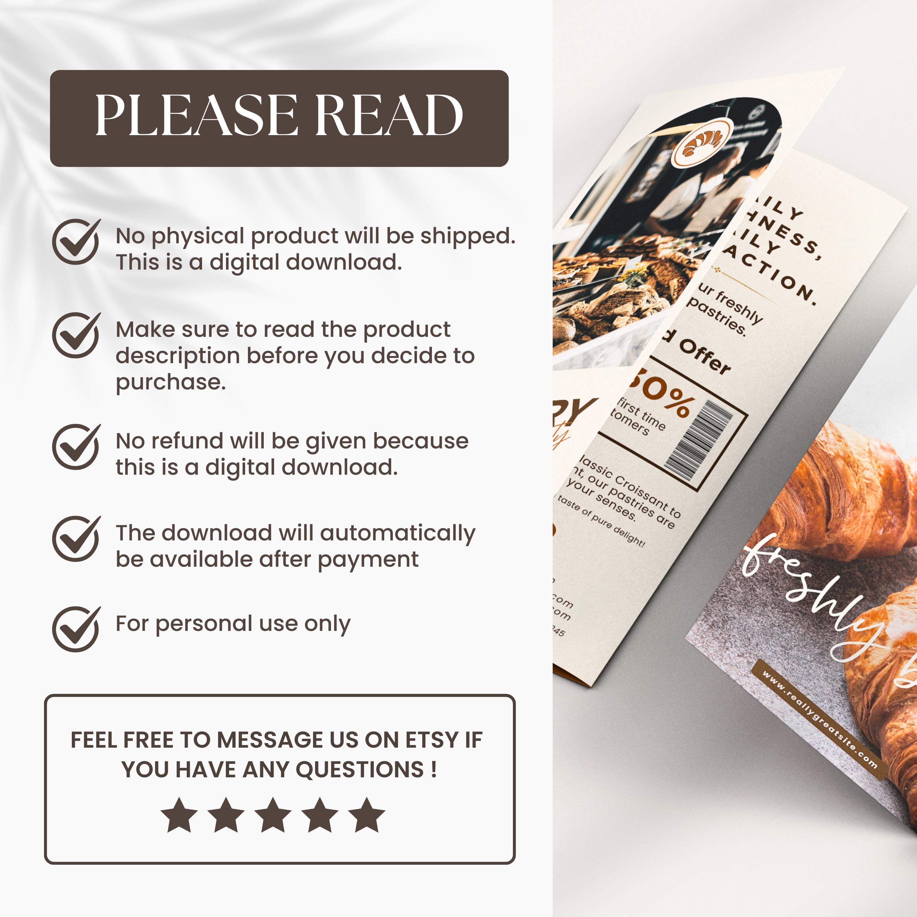 Bakery Brochure Template, Cake Business, Cake Flyer, Food, Clients ...