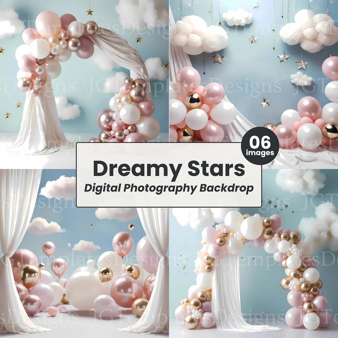 Dreamy Party Photograph Backdrop | Digital Backdrop, Photographers ...