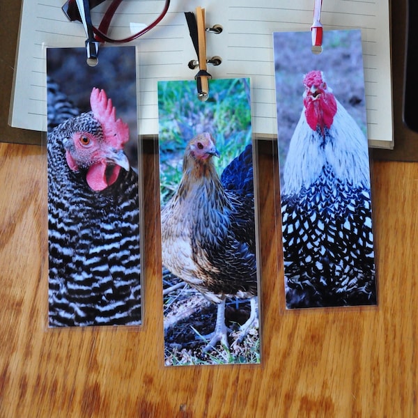 Chicken Bookmark - Etsy