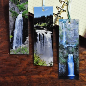 Waterfall Bookmark - Etsy