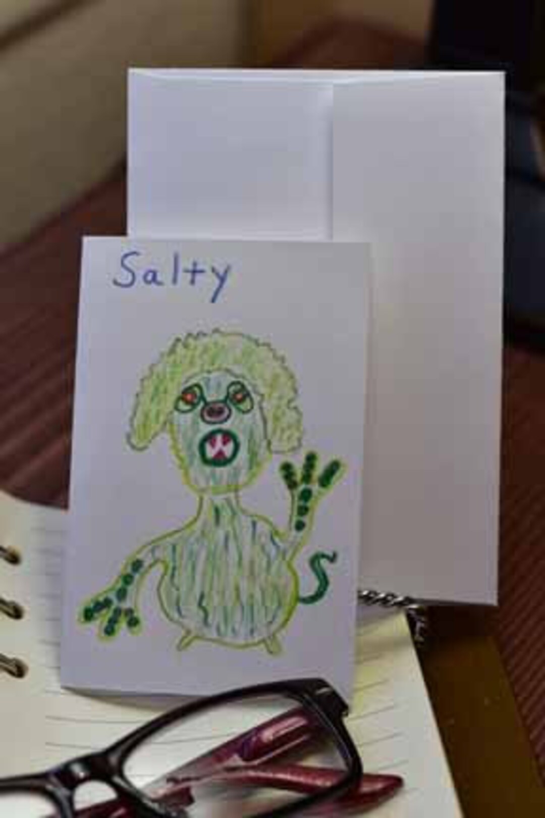 Salty "pigs in Space Series" Star Trek Blank Card - Etsy