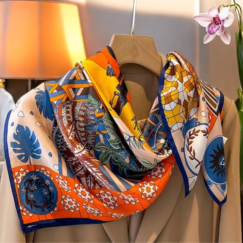 Egyptian Silk Head Scarf - Etsy