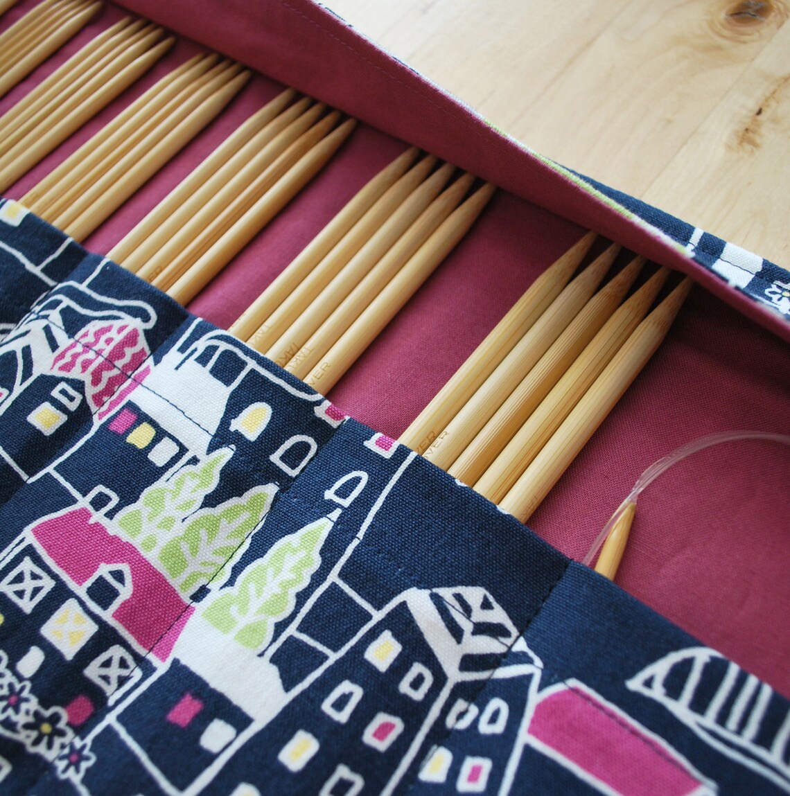 Double Pointed Needle DPN & Circular Needle Case / Organizer / - Etsy