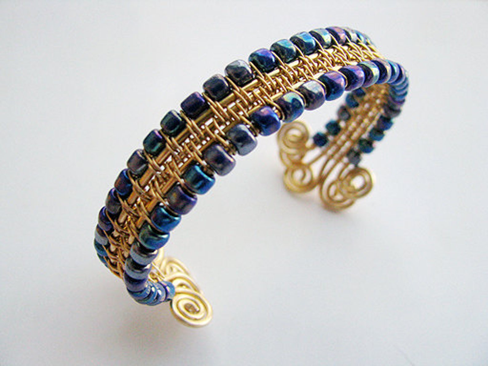 Wire Woven Bangle Tutorial PDF - Etsy