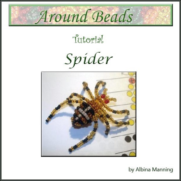 3-D Beaded Spider - Tutorial - Etsy