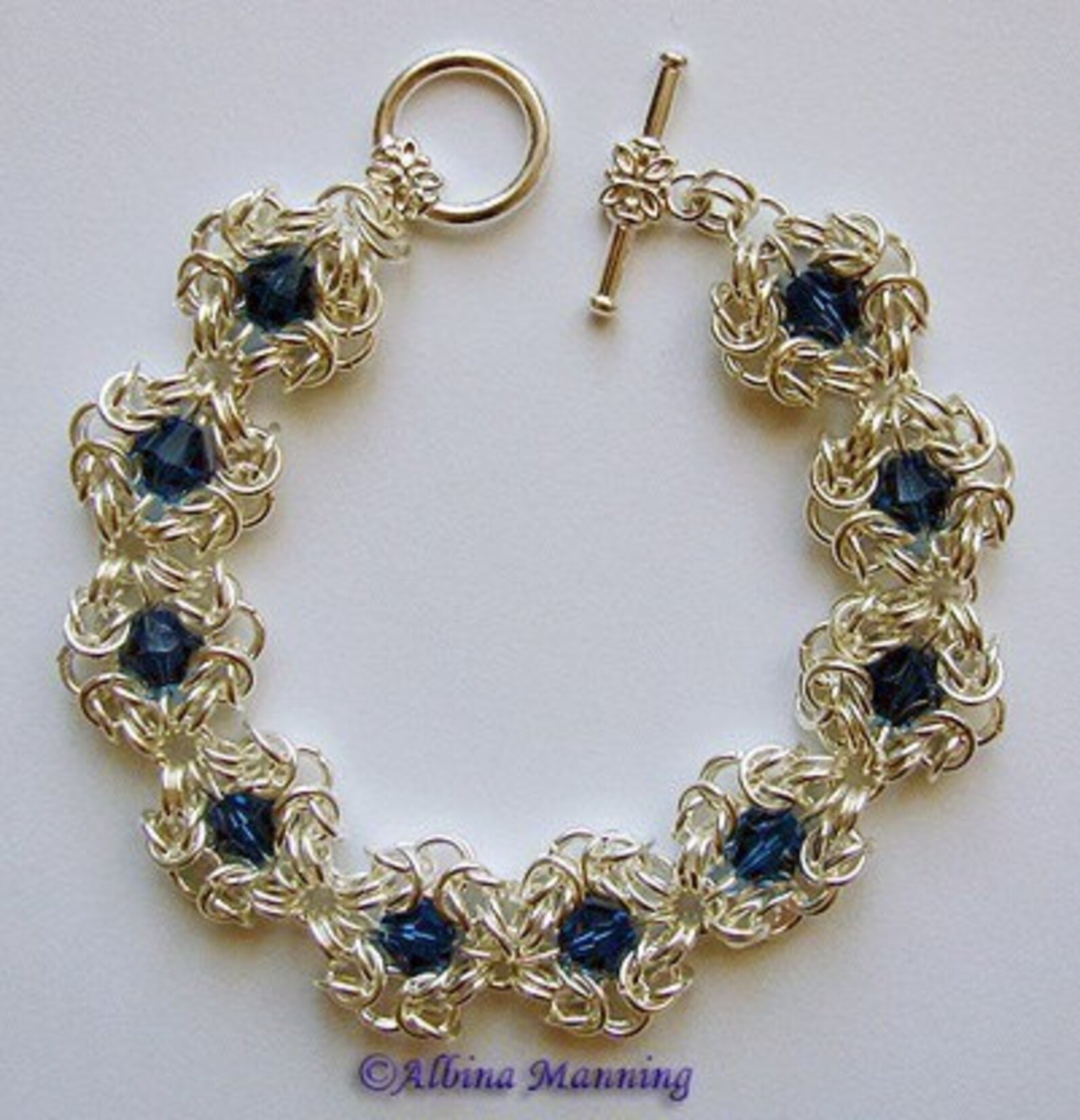 Flower Bracelet Chainmaille Tutorial - Etsy