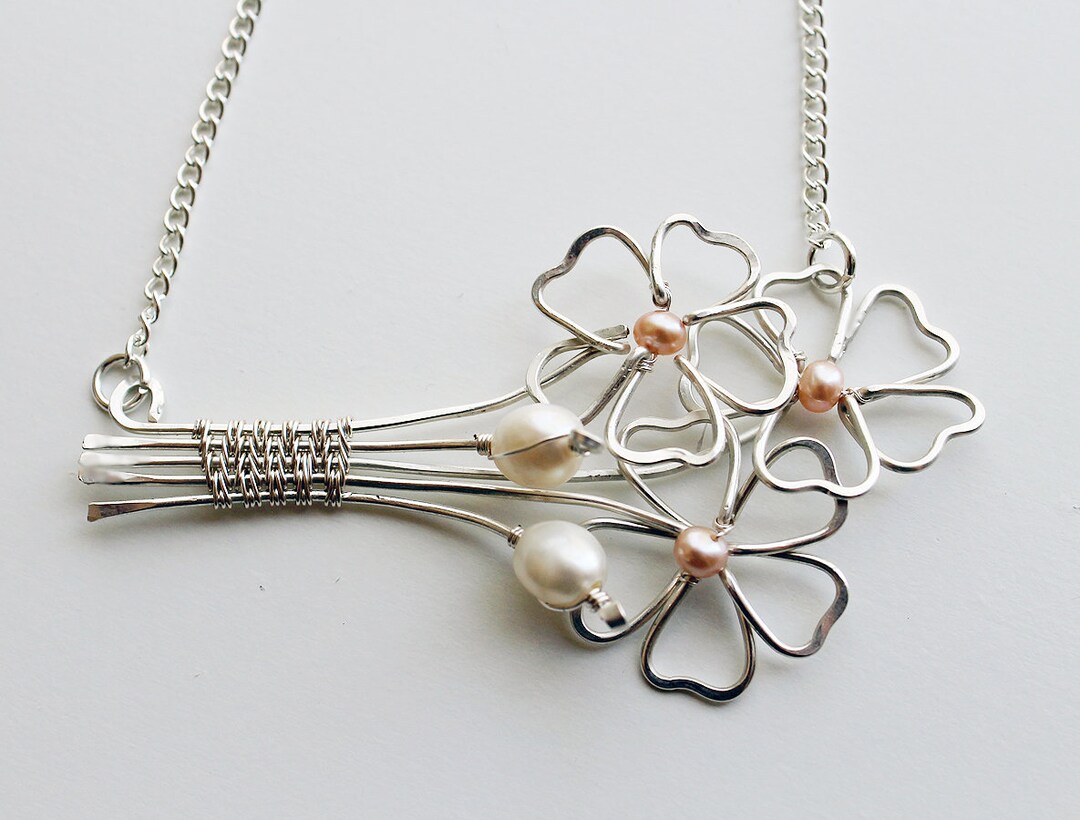 Bunch of Flowers Necklace- PDF File - Etsy