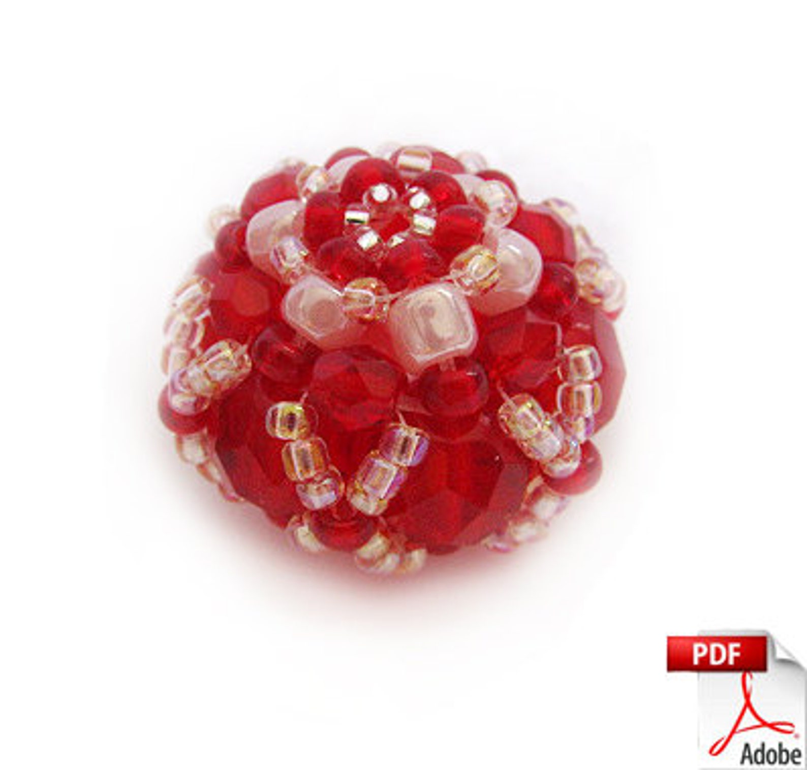 Fancy Beaded Bead Tutorial - Etsy