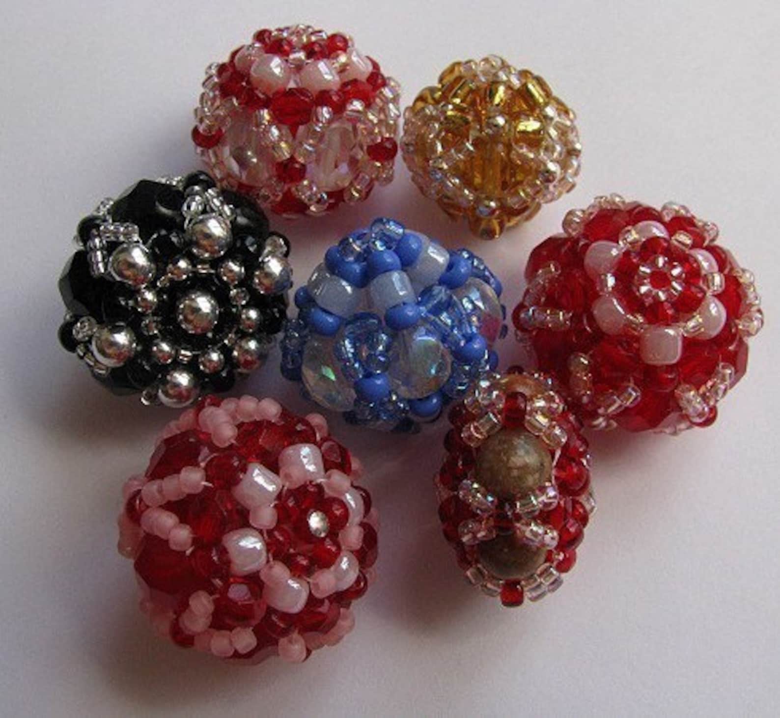 Fancy Beaded Bead Tutorial - Etsy