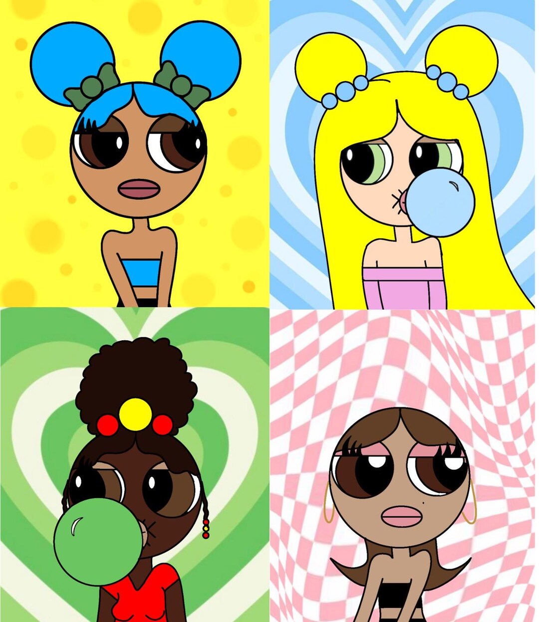 Personalised Powerpuff Posters Turn You, Your Friends or Family Into a ...