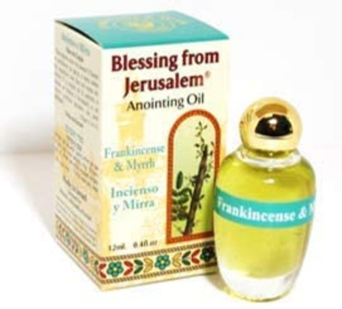 Holy Anoint Oil Frankincense and Myrrh Anointing Oil With - Etsy