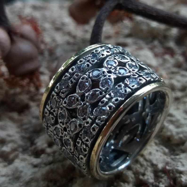 Spinner Rings for Women / Fidget Rings for Women / Handmade - Etsy