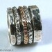 Spinner Ring Spinner Rings for Women Israeli Rings - Etsy
