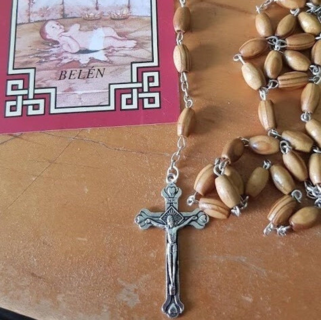 Rosary From the Holy Land - Jerusalem Cross - How to Pray the Rosary ...