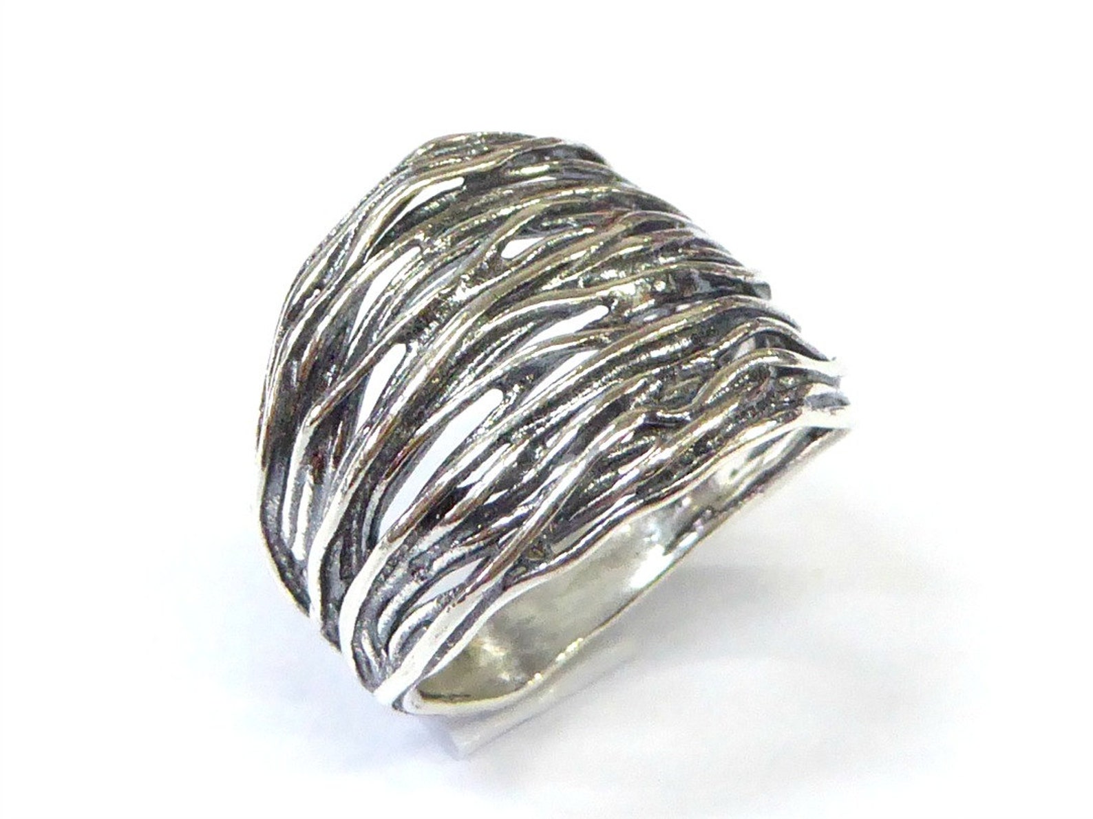 Hippie Ring, Sterling Silver Ring for Woman , Bohemian Rings - Etsy