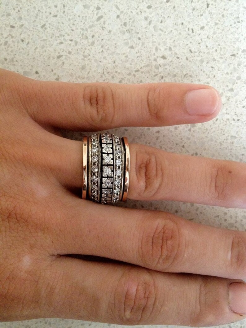 Bluenoemi Spinner Rings for Women Fidget Ring for Women | Etsy