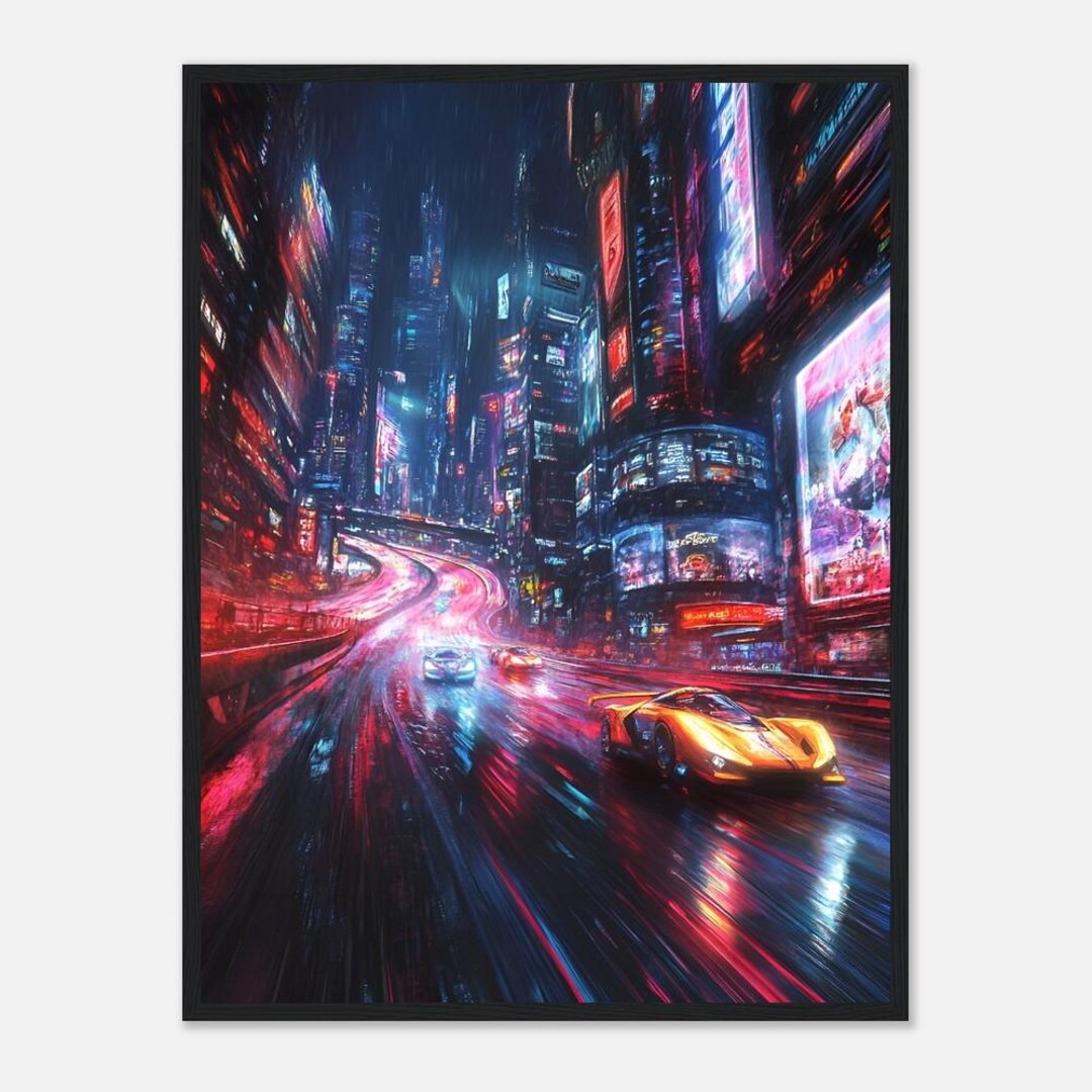 Classic Semi-glossy Paper Wooden Framed Poster 45x60 Cm / 18x24 - Etsy