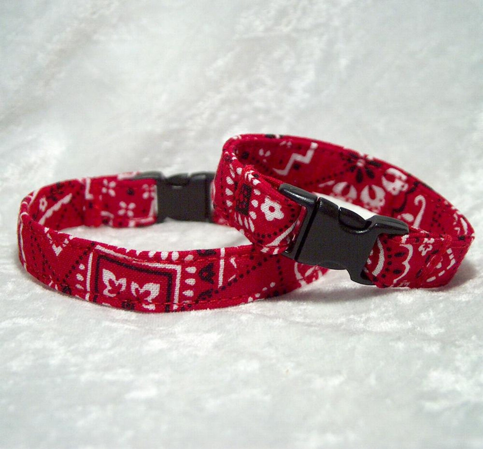 Red Bandana Bracelet - Etsy