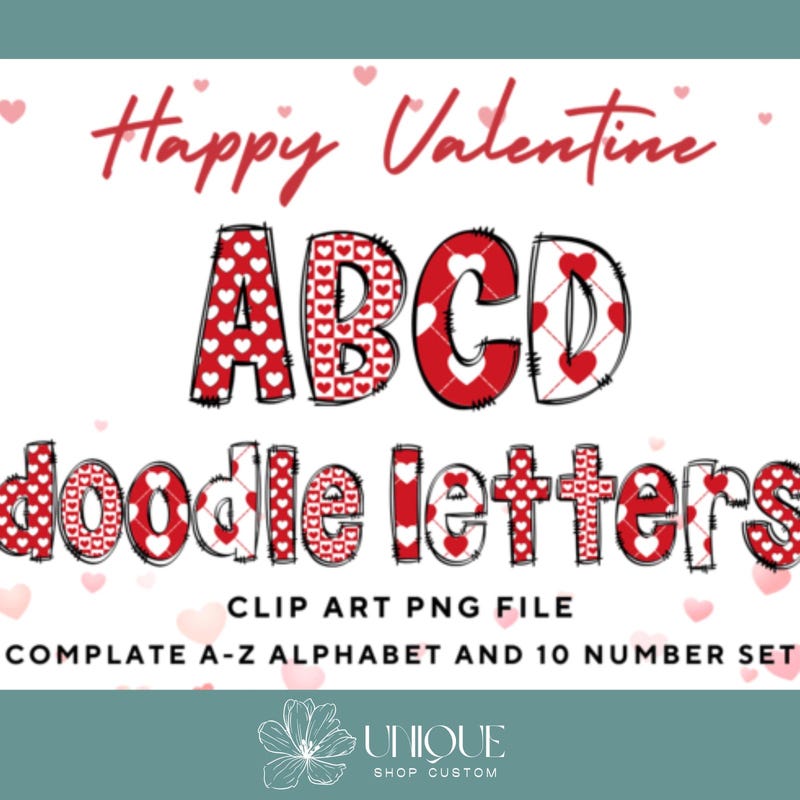 Handdrawn Letters - Etsy