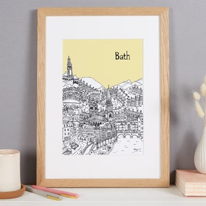 Personalised Bath Graduation Gift Print Graduation Gift - Etsy