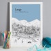 Personalised Largs Print Largs Art Unique Engagement Gift - Etsy